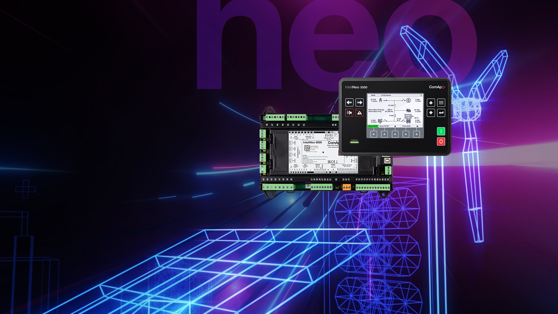 ComAp - InteliNeo Microgrid Controllers | ComAp