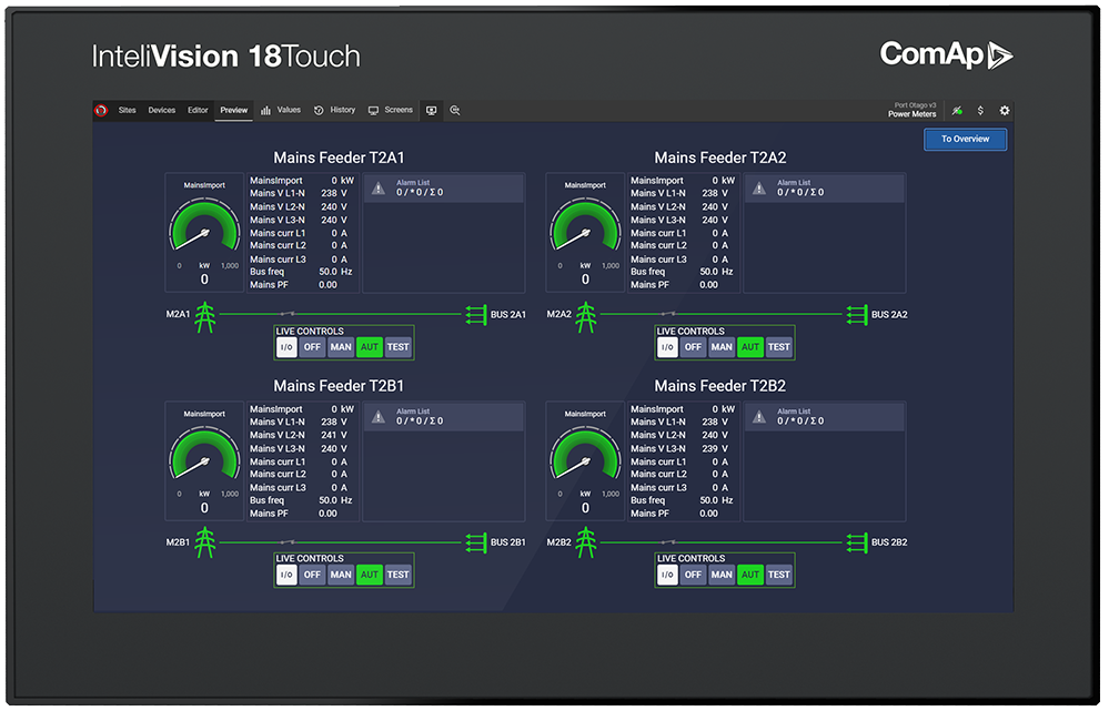 ComAp - InteliVision 18Touch