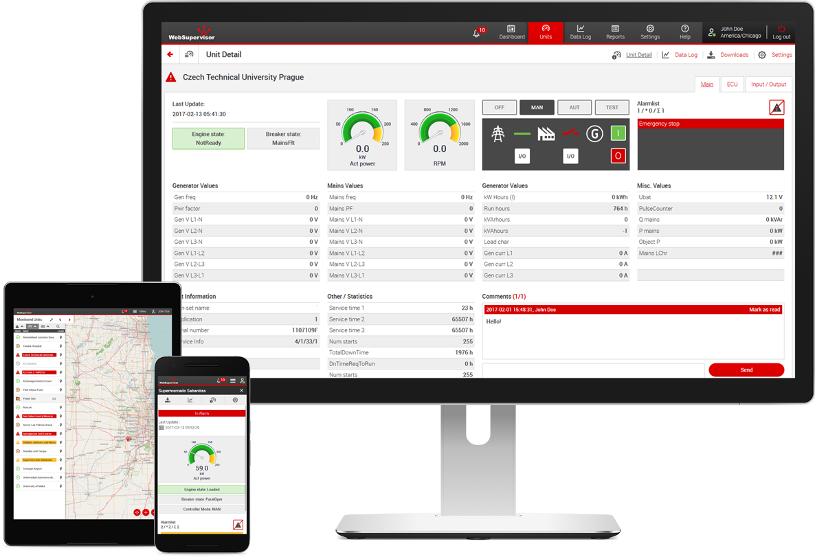 ComAp - WebSupervisor | ComAp