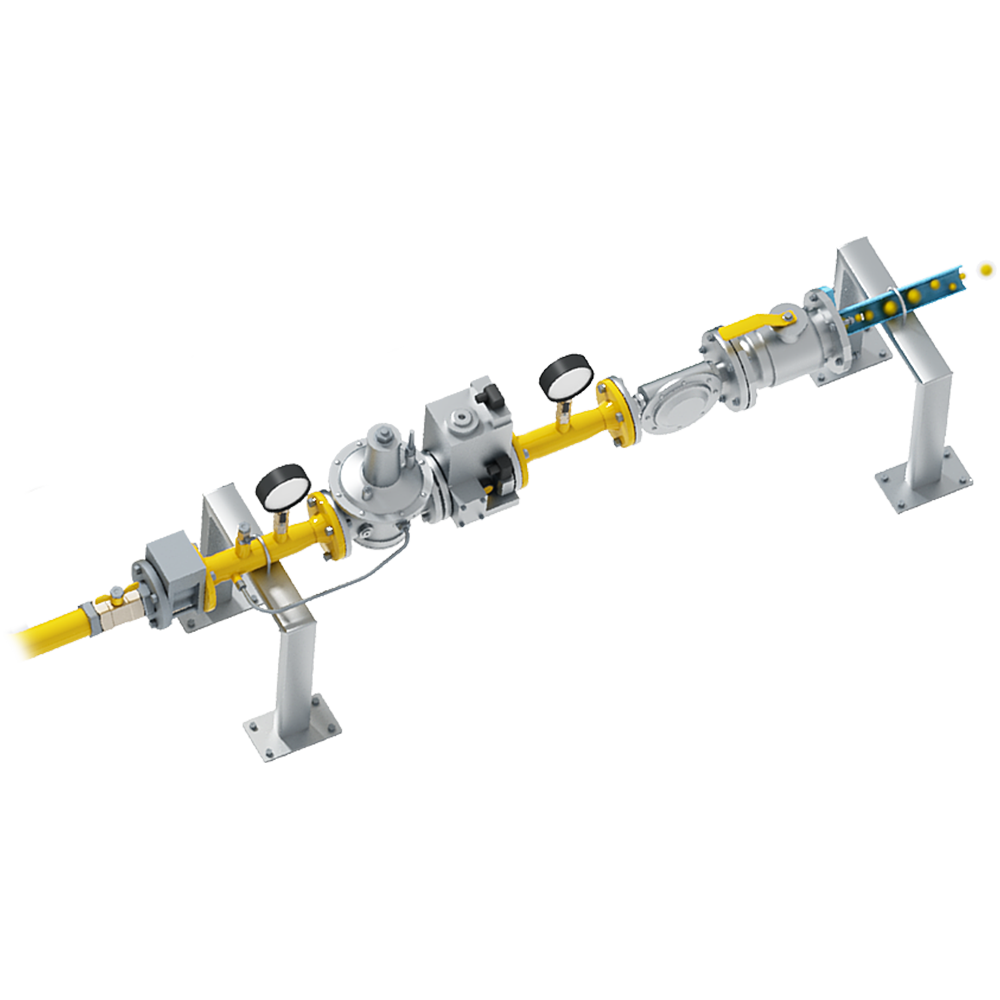 ComAp - Bi-fuel gas train
